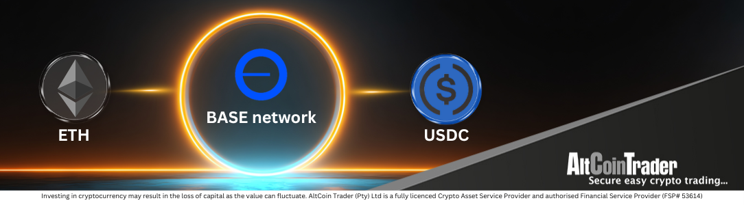 ETH and USDC now available on the Base Network | South Africa's Largest ...